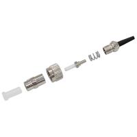 China Black PC Fiber Optic Connector Module 0.9mm Assembly For FTTH for sale