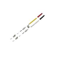 China Beige Boot LC Duplex Connector Multimode Fiber Connector Types With Polish Type PC for sale