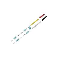 China Polishing Type PC/UPC/APC The LC DX 2.0mm Connector , Fiber Optic Cable Blue LC Connectors for sale