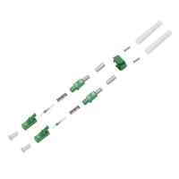 China CATV Wide Temperature LC APC DX 2.0mm Fiber Optic Connector With Multimode / Single Mode for sale