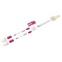 China Violet Duplex Fiber LC Uniboot Connector LC APC DX 2.0mm Connector for sale