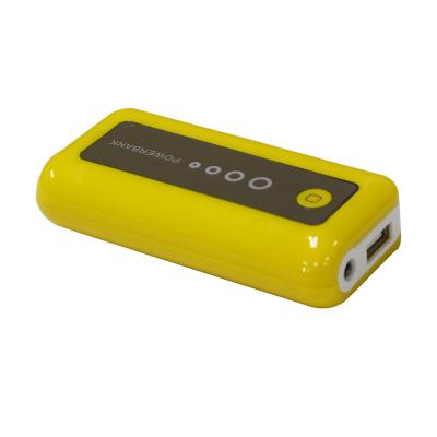 China 4400mAh Capacity, power banks, 4 LED display power, with bright lamp, 5V 1A output for mob for sale