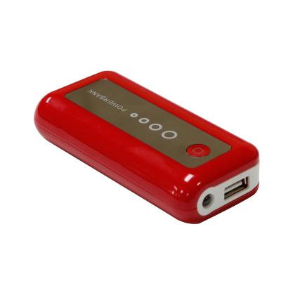 China 4400mAh Capacity, power banks, 4 LED display power, with bright lamp, 5V 1A output for sale
