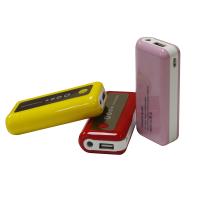 China 4400mAh Capacity, power banks, 4 LED display power, with bright lamp, 5V 1A output for sale