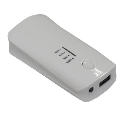 China 4400mAh Capacity, power banks, 4 LED display power, with bright lamp, 5V 1A output for mob for sale