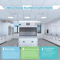 China Portable Self Cupboard Laboratory Carbon Filter With Ductless Fume Hood For Chemical Labs for sale