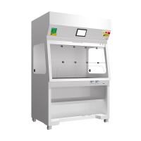 China Laboratory Laminar Fume Hood Cupboard PP Ductless Fume Hood Cabinets for Research Labs for sale