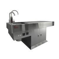 China Automatic Cleaning Odorless 304 Stainless Steel Negative Pressure Dissection Table for sale