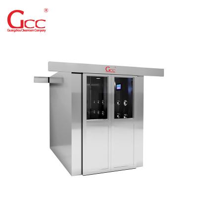 China Manual Modular Sliding Door Air Showers For Food Industry for sale