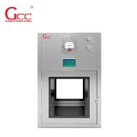 China Cleanroom Pass Box with Stainless Steel Construction, Electronic Interlock and Sealing System for Pharmaceutical for sale