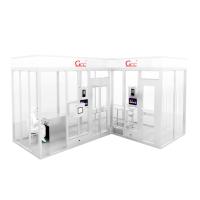 China Stainless Steel Profile ISO 6 Prefab Cleanroom for Pharmaceutical Use Southeast Asia for sale