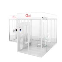 China ISO 9 Modular Cleanroom with Easy Moveable All Steel Frame for Middle East Use for sale