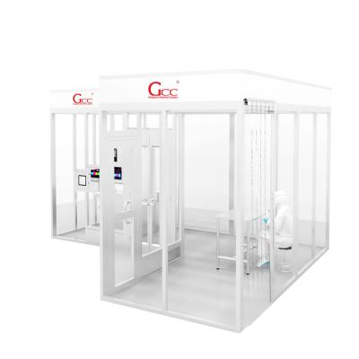 China ISO 9 Modular Cleanroom with Easy Moveable All Steel Frame for Middle East Use for sale