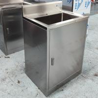China Single-Person Stainless Steel Handwashing Sink Easy Cleaning for sale