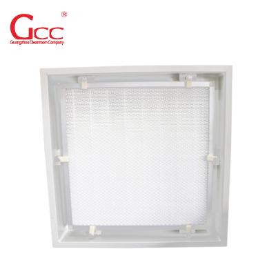 China 99.97% Efficency SS304 Cleanroom Air Filter Outlet Box for sale