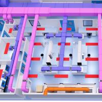 China Modular , Certified ISO Cleanroom for Biomedical Projects GCC Southeast Asia for sale
