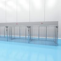 China Flexible Design , Easy Installation Softwall Cleanroom for Pharmaceutical Use GCC Middle East for sale