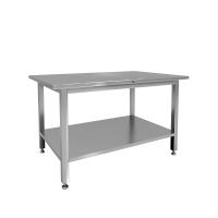 China Premium GCC Stainless Steel 304 Heavy-Duty Work Table with Under Shelf for Hospital CSSD Equipment for sale