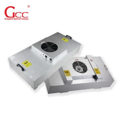 China DOP Inject Port Modular Cleanroom Fan Filter Unit CE Standard for sale
