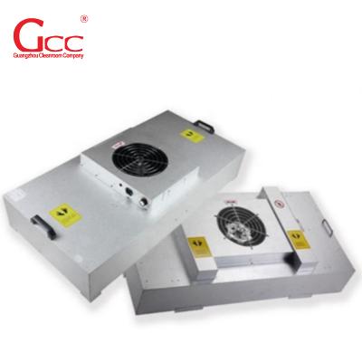 China GCC Vertical Laminar Air Flow Hood Cleanroom Fan Filter Unit With HEPA Filter for sale