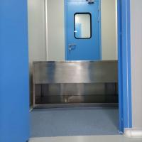 China Hygienic Stainless Steel Cleanroom Shoe Bench for Food Production for sale