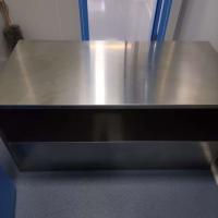 China Hygienic Stainless Steel Cleanroom Shoe Bench for Food Production for sale