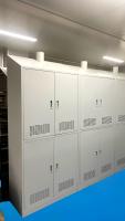 China All-Steel Ventilated Specimen Storage Cabinet with Ducted Exhaust and Control Damper for sale