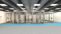 China Portable Softwall 30 m2 Laminar Flow Cleanroom with Class 100 for Southeast Asia for sale