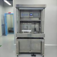 China Electric Height Adjustable Desktop Grossing Station with Side Spray and Formalin Faucet for sale
