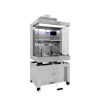 China Electric Height Adjustable Desktop Grossing Station with Side Spray and Formalin Faucet for sale
