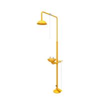 China Laboratory Emergency Shower & Eyewash Station, Stainless Steel, High Flow, ANSI Z358.1 Certified for sale