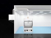 China Cold Rolled Steel Laboratory Fume Hood Malaysia with Ventilation System for Medical Chemical Laboratories for sale