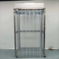 China ISO5 Clean Booth with FFU | 304 Stainless Steel Softwall Cleanroom for Pharma & Electronics for sale