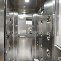 China Single Person Automatic Control Stainless Steel Air Shower with HEPA Filter Corrosion Resistance for sale