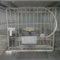 China GCC SUS304 Stainless Steel Laboratory Rabbit Cage System with Automatic Watering Device for sale