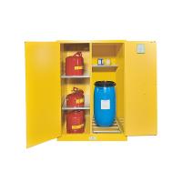 China Flammable Drum Safety Cabinets | 55 Gallon Chemical Drum Storage Cabinet OSHA Certified for Industrial Use for sale