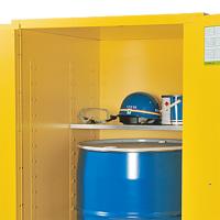 China Flammable Drum Safety Cabinets | 55 Gallon Chemical Drum Storage Cabinet OSHA Certified for Industrial Use for sale