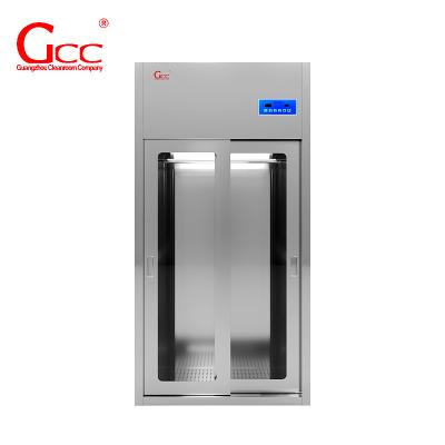 China Laminar Flow Cleanroom Garment Cabinet with HEPA Filtration for Pharmaceutical, Medical, Laboratory & Electronics for sale