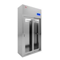 China Laminar Flow Cleanroom Garment Cabinet with HEPA Filtration for Pharmaceutical, Medical, Laboratory & Electronics for sale