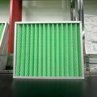 China G4 Pleated Panel Air Pre-Filter for HVAC Systems and Cleanroom Ventilation for sale