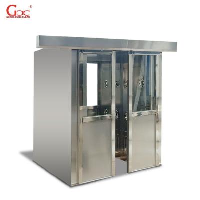 China Modular Air Shower Clean Room 750 W with Electronic Interlocking Door Prefabricated Design for sale