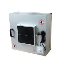 China Aluminum 2''*2'' 230Pa Cleanroom Fan Filter Unit For Clean Work Office for sale