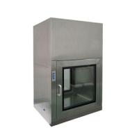 China Mechanical Interlock Class 100 Cleanroom Pass Box for sale