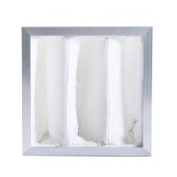 China F5 Efficiency Cleanroom Air Filter , 1000m3/h Synthetic Pocket Air Filter for sale