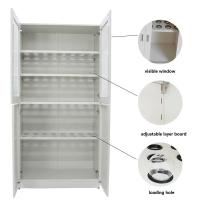 China Color Cold Rolled Steel Laboratory Storage Cabinets Lab Room Equipment for sale