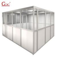 China Aluminum Profile GMP Cleanroom with 0.45 m/S ISO Class 8 for Pharmaceutical Use for sale