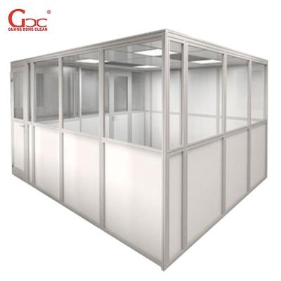 China Aluminum Profile GMP Cleanroom with 0.45 m/S ISO Class 8 for Pharmaceutical Use for sale