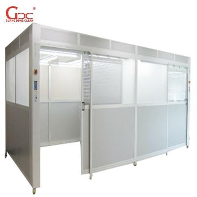China Dust Free Class 1 K 3 FFU Prefab Cleanroom for Southeast Asia Laboratories for sale