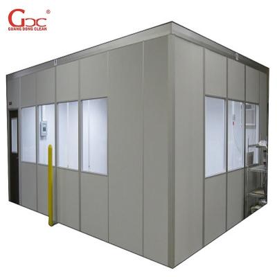 China Magnesium Sandwich Panel Wall Class 10 000 ISO 7 Prefab Cleanroom with Modular Cleanrooms Inc for sale