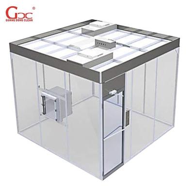China Stainless Steel 15 m2 ISO 8 Clean Room Booth with Modular Cleanroom Wall Panels for Class 100 000 for sale